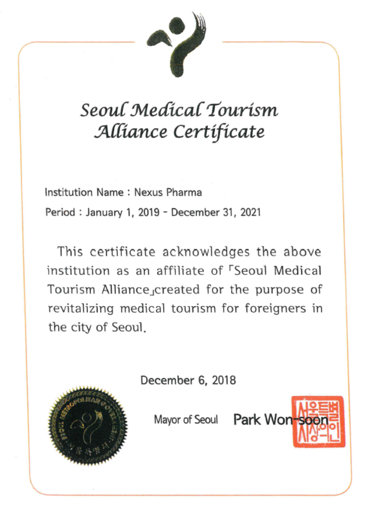 Nexus Pharma Credentials | Certifications and Quality Assurance